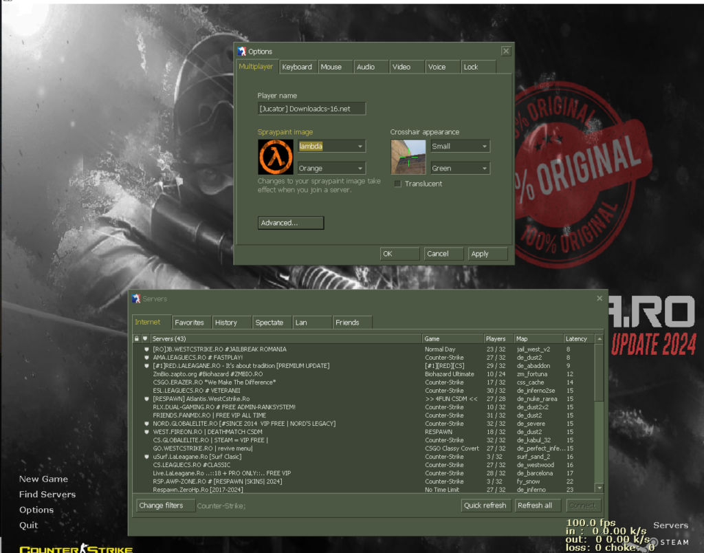 Counter-Strike 1.6 Original – CsMania.Ro